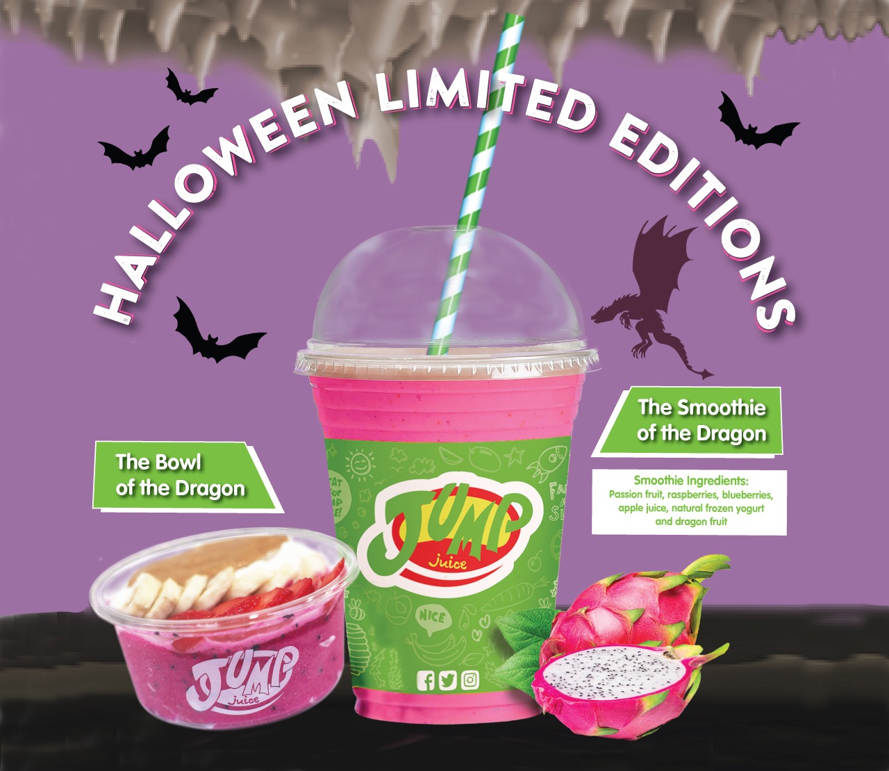 The Smoothie of the Dragon - Jump Juice - Liffey Valley Shopping Centre